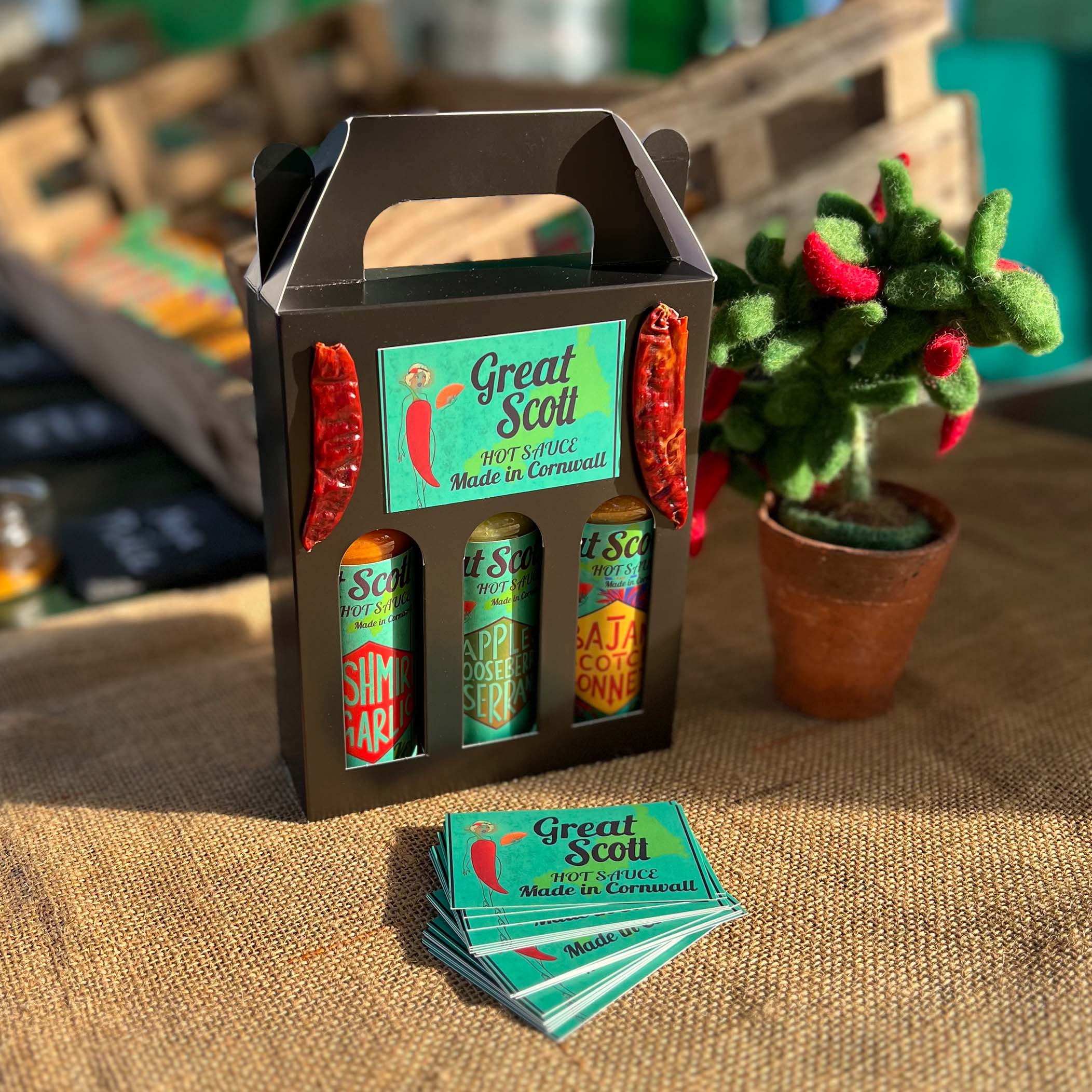 Gift Box (3 Bottles) | Great Scott Hot Sauce